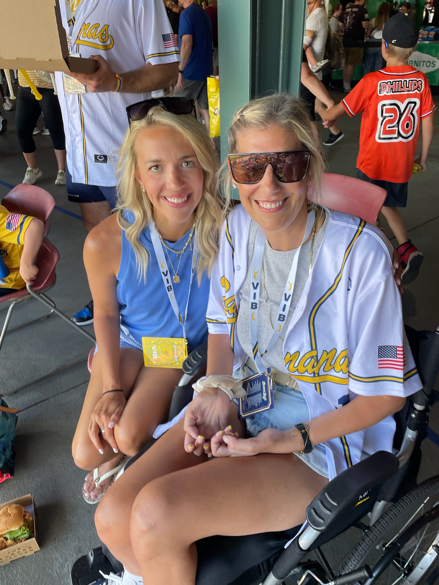 Sara Bennett’s Adventure to the Savannah Bananas - Team Gleason